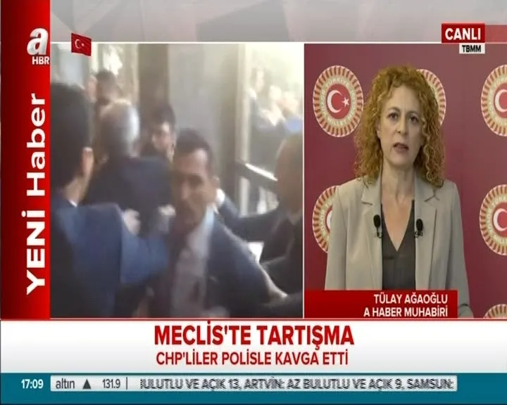 Meclis'te tekmeli yumruklu kavga - Son Dakika Haberler