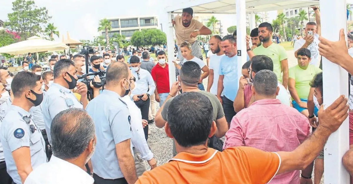 Sahilde loca savaşı - Akdeniz Haberleri