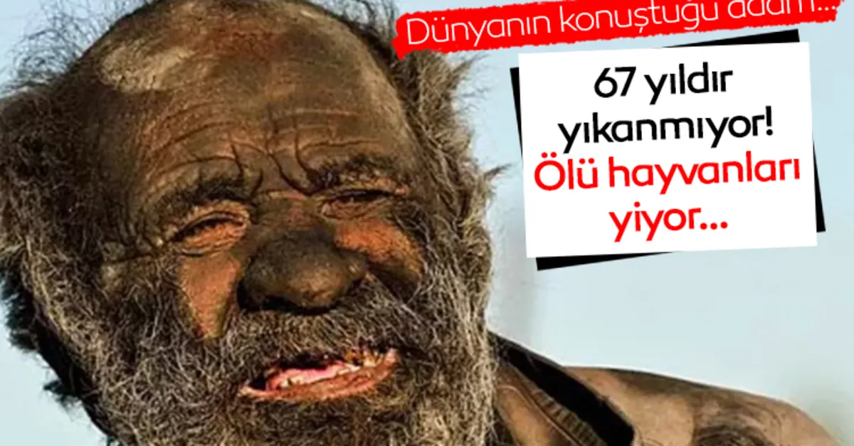 Bilim dünyası şokta! Ölü hayvanları yiyor, 67 yıldır yıkanmıyor… İşte ...