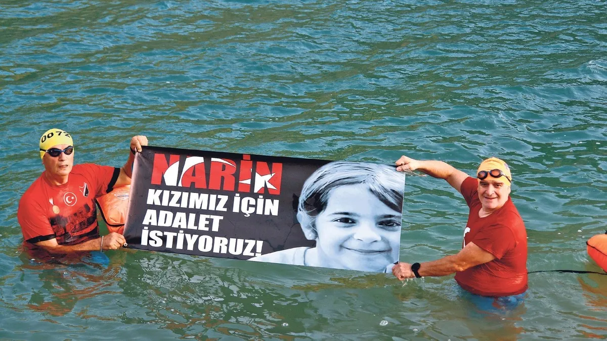 Narin için kulaç attılar - Son Dakika Haberler